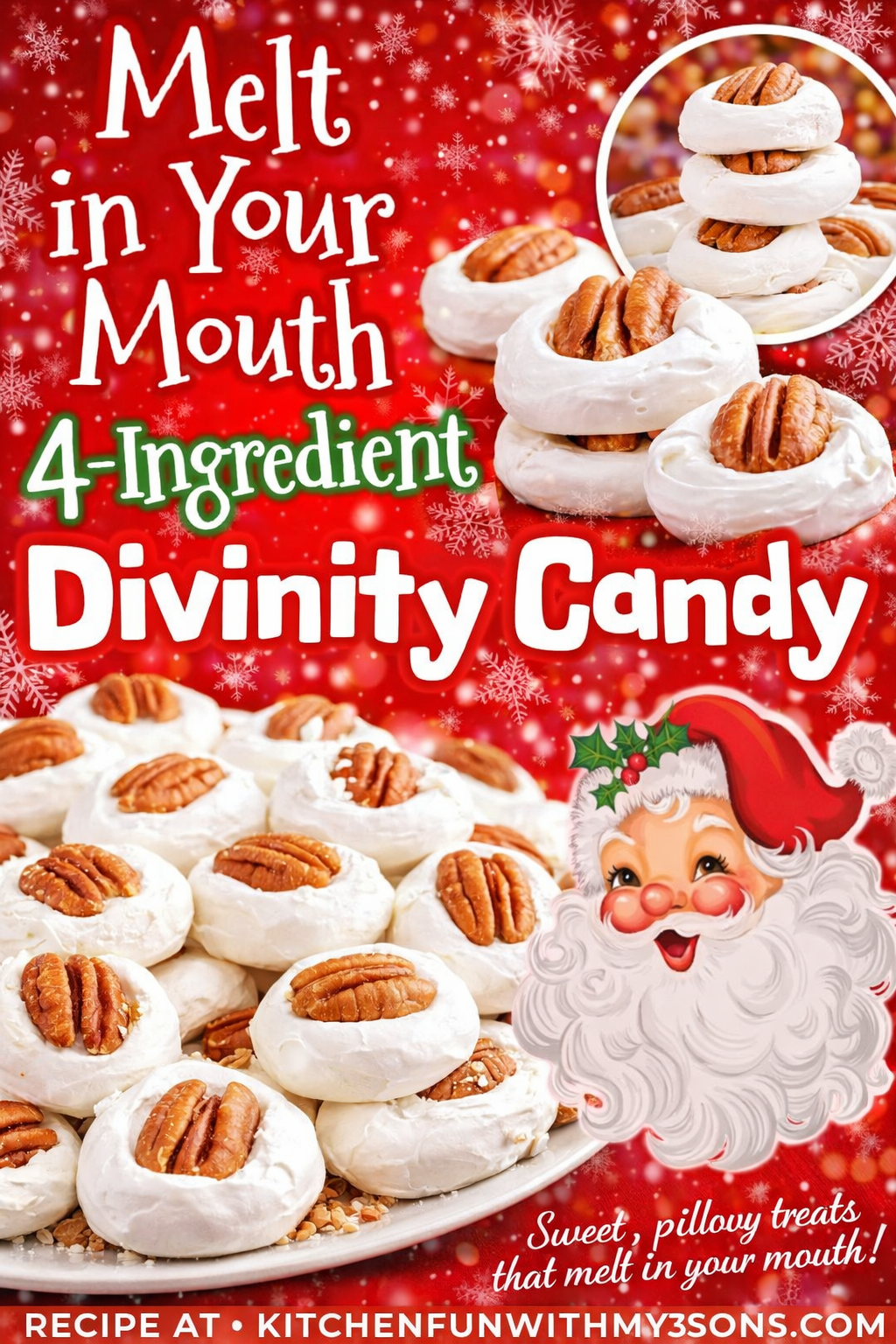 Old-Fashioned Divinity Candy – Recipes vibratees